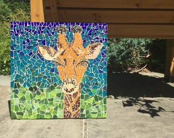 Mosaic giraffe | Etsy