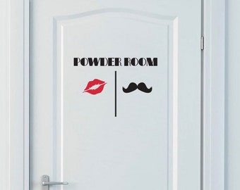 Restroom decal | Etsy