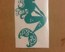 Unique little mermaid decal related items | Etsy