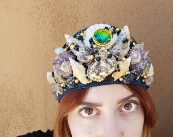Sea shell crown | Etsy