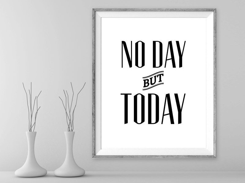 No Day but Today from Rent the musical instant download 8x10