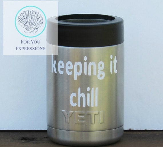 Items Similar To Keeping It Chill Vinyl Decal Quote On Etsy