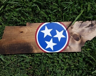 Tennessee state flag | Etsy