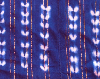 Mali indigo fabric | Etsy