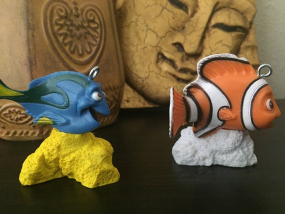 Nemo & Dory Finding Nemo Christmas Ornaments by TangerineToys