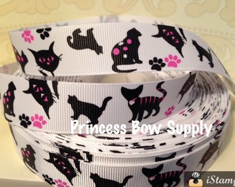 Paw print ribbon | Etsy