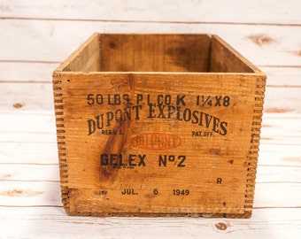 Unique dynamite crate related items | Etsy