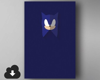 Sonic poster | Etsy