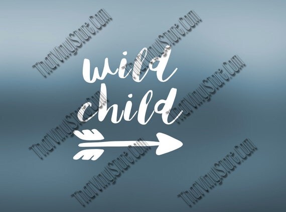 Items similar to Wild One Decal | Wild Child Decal | Adventurous Decal ...