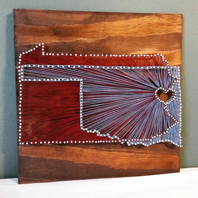 Making Custom String Art Signs from 5x5 to 24x24 by RubyOwlDesigns