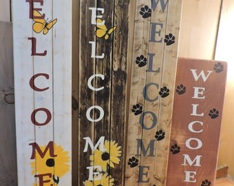 Unique vertical sign related items | Etsy