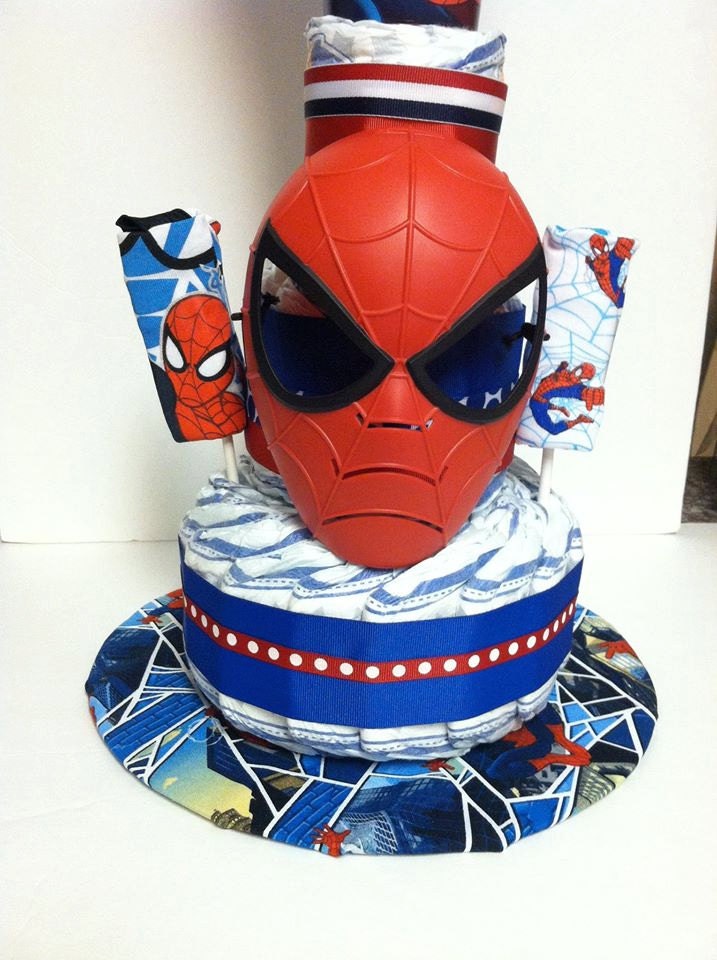 Spider Man Super Hero Potty Training Diaper for Birthday Boy