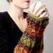 Lacy Fingerless Gloves Crochet Pattern Wrist Warmers