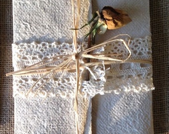 Handmade Letter Stationery 8 sheets 11 x 6 3/4