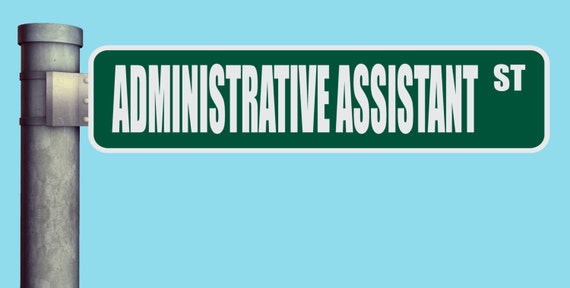 Administrative Assistant ST Street Sign Heavy Duty Aluminum