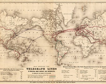 Telegraph lines | Etsy