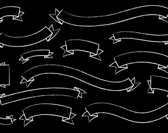 Chalkboard ribbon | Etsy