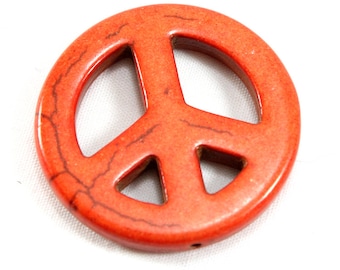 Orange peace sign | Etsy