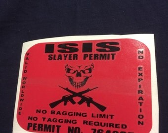 Hunting permit | Etsy