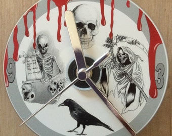 Grim reaper clock | Etsy