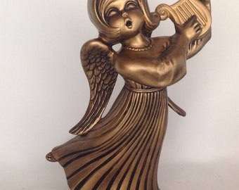 Angel with harp | Etsy