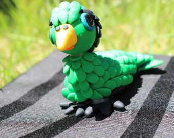 Items similar to Wild and Wiry Clay Bird on Etsy