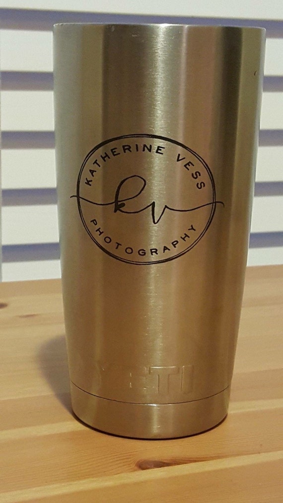 Custom Business Logo Engraved Yeti Engraved 20 oz Yeti 20