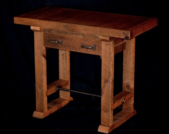 Butcher block desk | Etsy