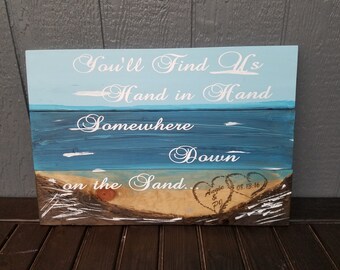 Beach scene | Etsy