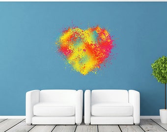 Spray paint decal | Etsy