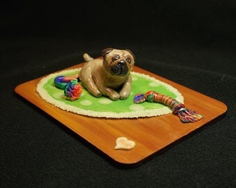 Pug rug | Etsy