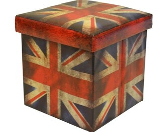 Shabby chic stool | Etsy