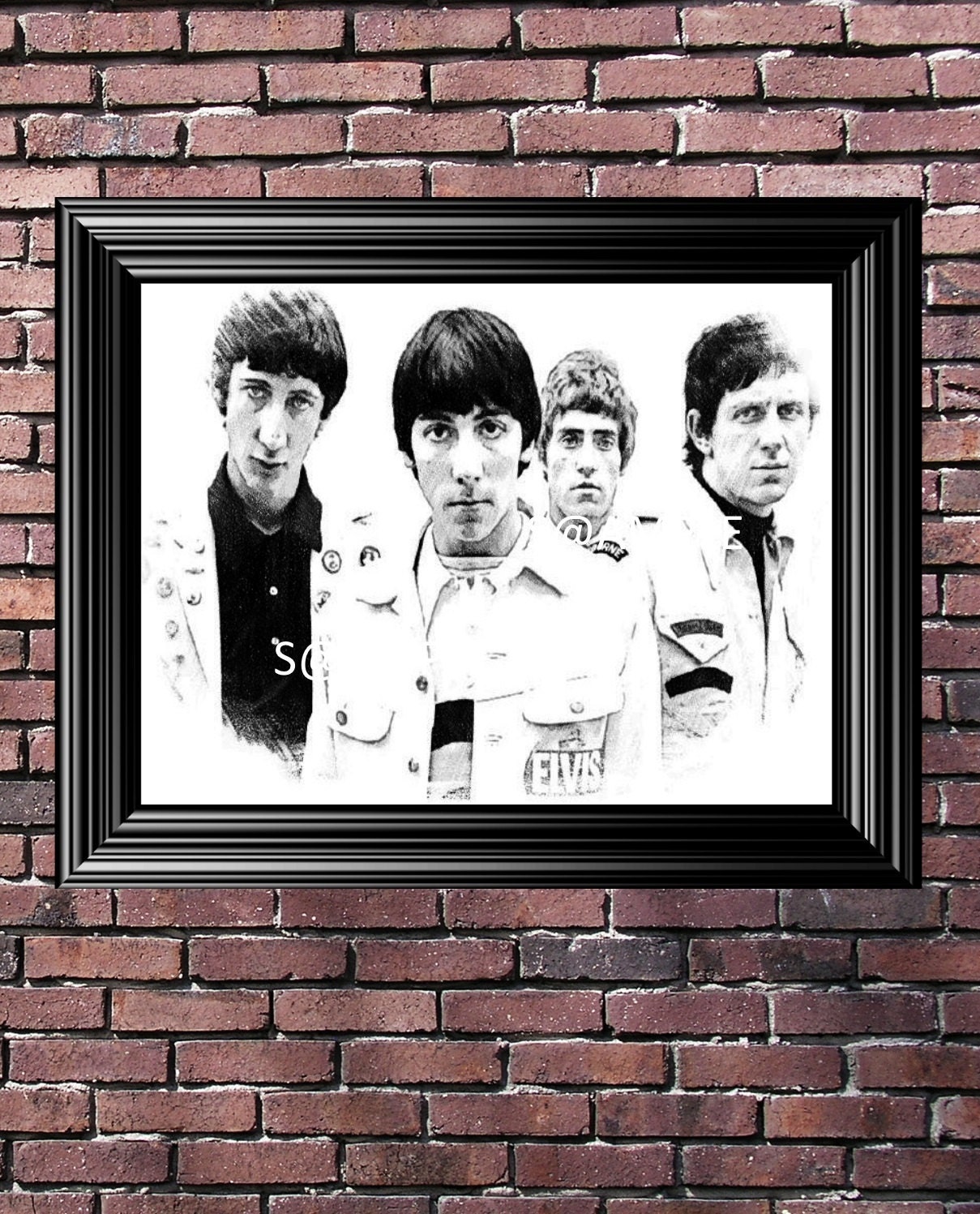 The Who Wall Art Sketch Drawing Illustration Poster by DeadCwtchy