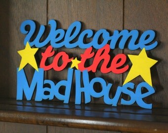 Funny welcome sign | Etsy