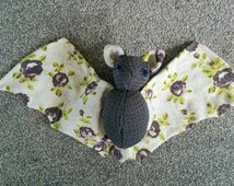 Unique bat stuffed animal related items | Etsy