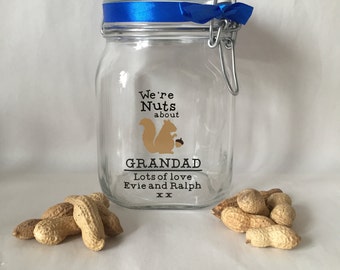 Nut jar | Etsy