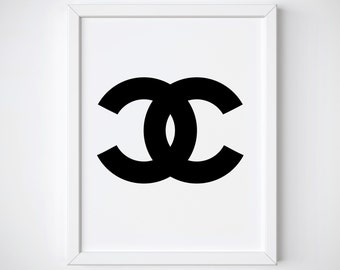 Articles uniques correspondant à chanel logo | Etsy
