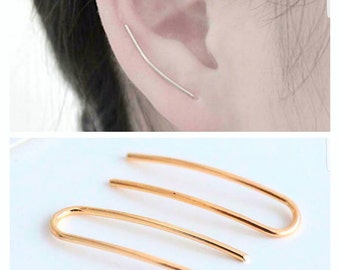 Up the ear earrings | Etsy