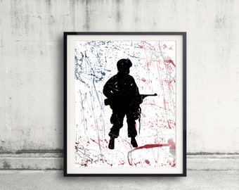 Fallen soldier | Etsy