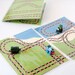 Mini Train Printable Play Mat Set A. Travel Train Toy and