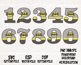 Batman clipart | Etsy