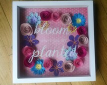 Unique 3d paper flowers related items | Etsy