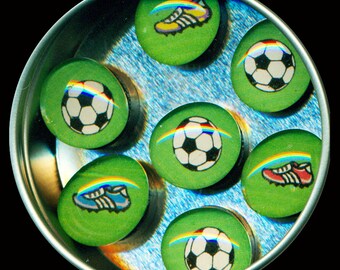 Soccer magnet | Etsy