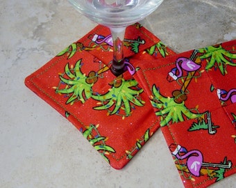 Wine glass coaster | Etsy