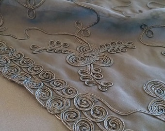 Embroidered soutache | Etsy