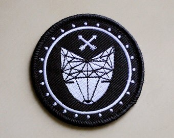 Trust No One Iron-on Patch