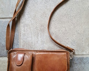 Handcrafted Genuine Leather Side Bag Crossbody Woven by coolblade