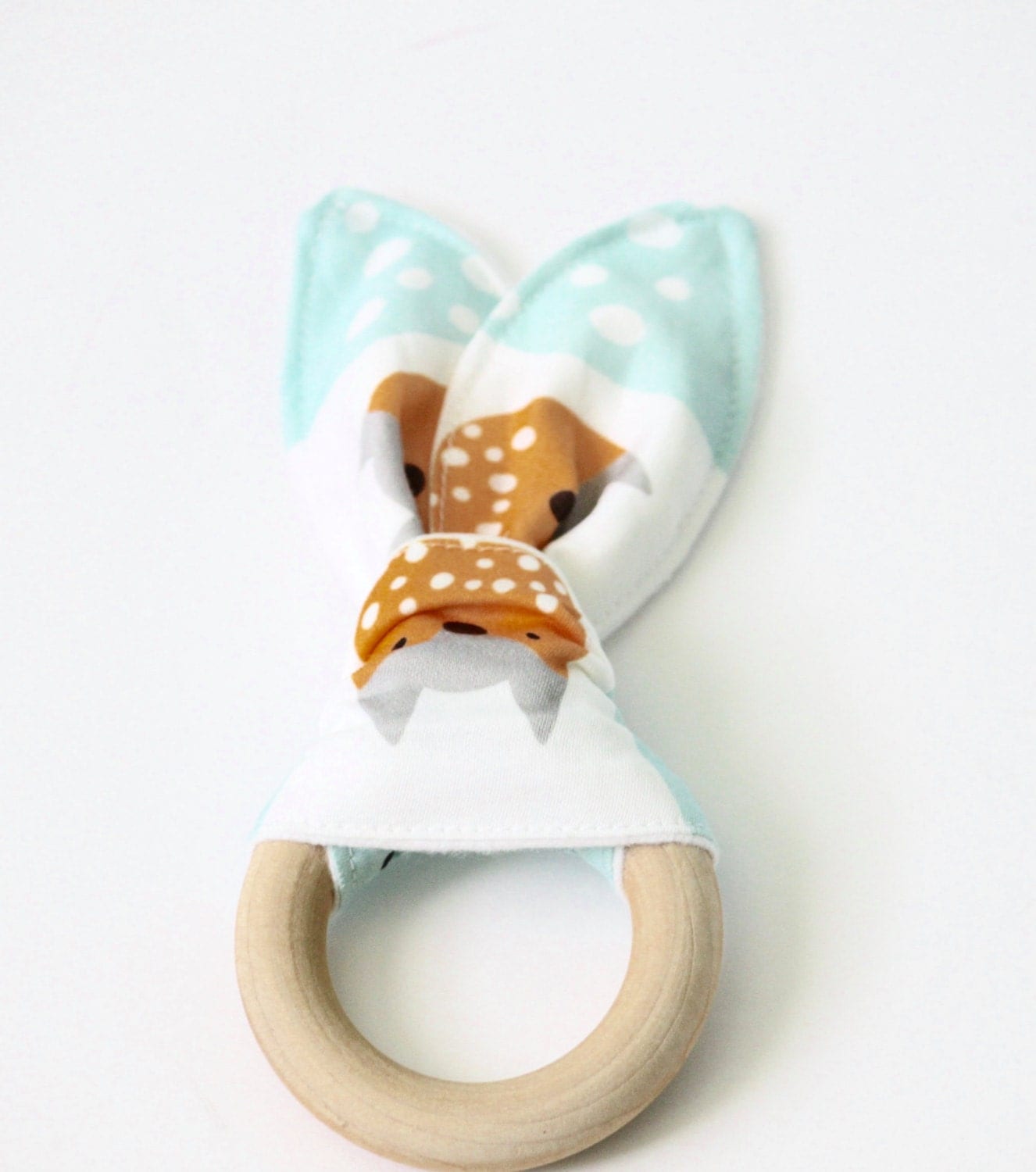 Teething Ring Wooden Teething Ring Baby shower gift Baby