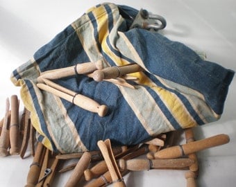 Vintage clothespin bag – Etsy
