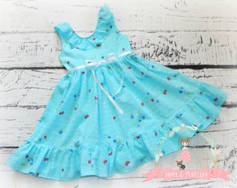 Vintage girls dress | Etsy